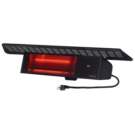Dimplex Dirp Outdoorindoor Infrared Plug In Electric Heater Fire