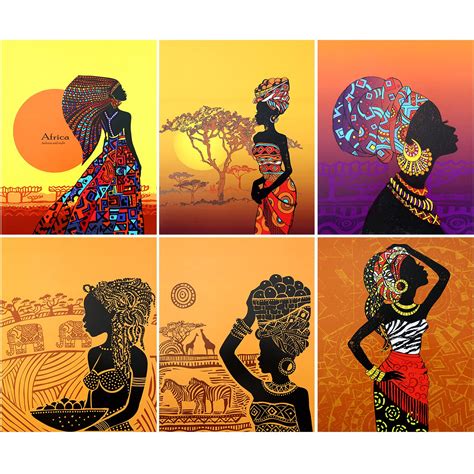 Beautiful African American Women Art