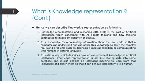Ai 3 And 4 Knowledge Representation Issues Pdf