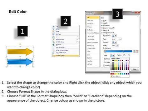 Business Framework Model Parallel Arrows 2 Stages Sales Diagram