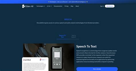 eden ai and 2 other ai alternatives for speech recognition