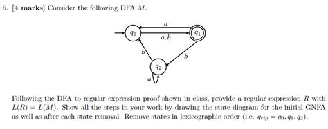 Solved DFA For The Language L W Starts With An A And Chegg Com
