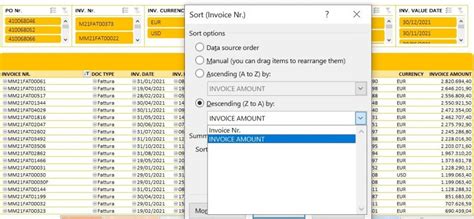Sort Date In A Pivot Table Dashboards Charts Excel Forum