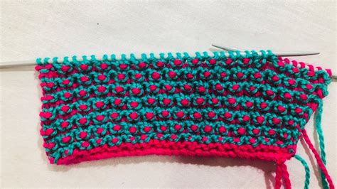 NEW COLOR KNITTING DESIGN YouTube