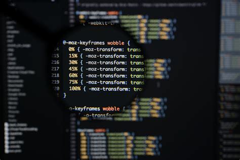 Photo Libre De Droit De Écran En Développement De Code Css Réel Concept
