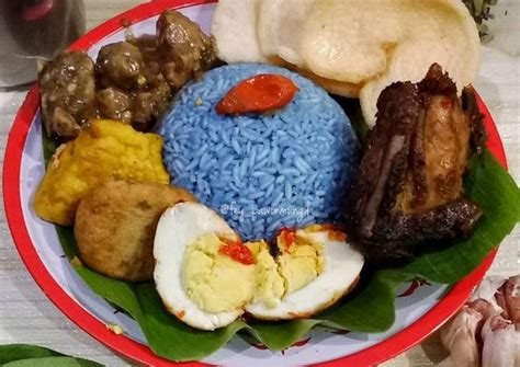 Resep Nasi Kerabu Bunga Telang Oleh Fey Pawonmungil Cookpad