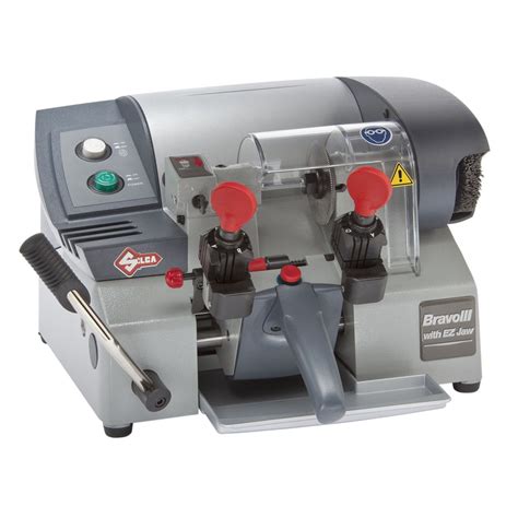 Ilco Bravo Iii With Ez Jaw Semi Automatic Duplicator Key Cutting Machi