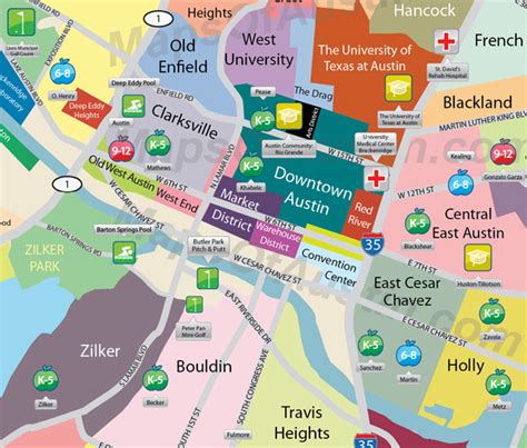 Best Areas To Live In Austin Texas Map At Angela Williamson Blog