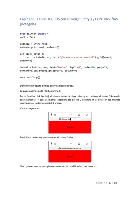 Tkinter Para Python Curso De Interfaces Gráficas Pdf