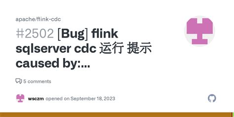 Bug Flink Sqlserver Cdc 运行 提示caused By Iodebeziumdebeziumexception The Db History Topic Or