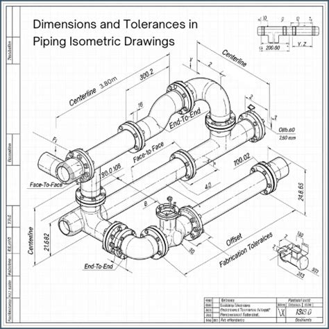 Mastering Piping Isometric Dimensions And Tolerances Know Piping