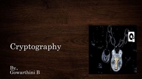 Cryptography Ppt Pptx Information And Network Security Computing