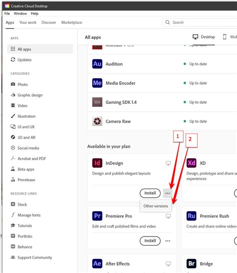 Cannot Install Older Versions Of Adobe Apps Help Adobe Product Community 11960219