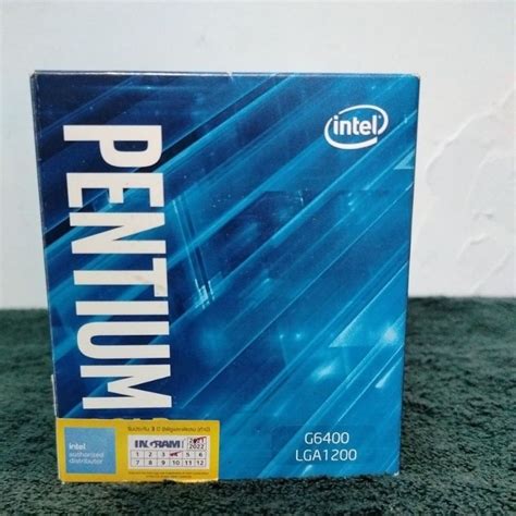 INTEL PENTIUM G6400มอสองประกนรานหนงเดอน Shopee Thailand