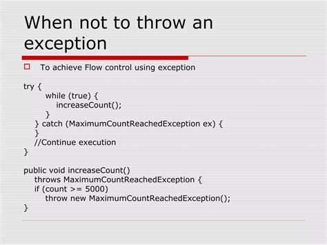 Exception Handling In Java Ppt