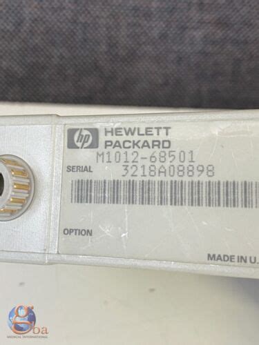 Philips M1012a Continuous Cardiac Output Monitoring Module Picco Ebay Uk