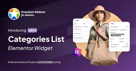 Elementor Woo Categories Listings Widget By Premium Addons