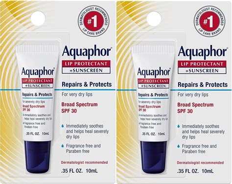 Aquaphor Lip Repair Lip Balm With Sunscreen Lip