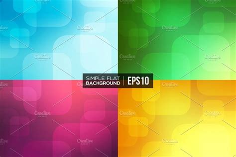 Set Of Simple Vector Background Luxury Background Background Vector Background