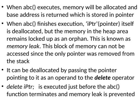 Dynamic Memory Management In C And Cppt