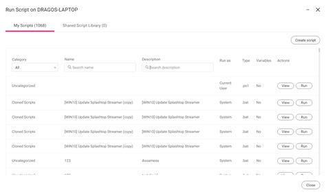 Run A Script Atera Support Run A Script Atera Support