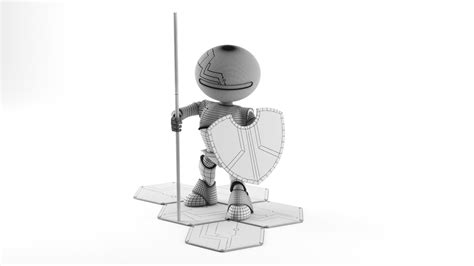 Alpha Robot Model Turbosquid 2102492