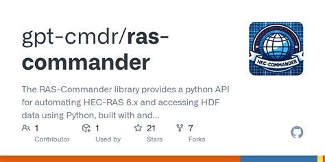 Github Gpt Cmdrras Commander The Ras Commander Library Provides A