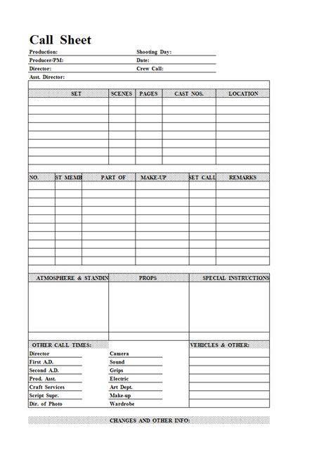 Call Log Template Templates At Allbusinesstemplates Com