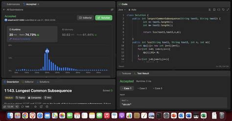 Akash Rai On Linkedin Day Problemsolving Lcs Dynamicprogramming