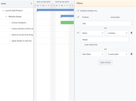 Bryntum Gantt Examples