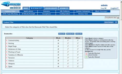 Barracuda Web Filter Thoughts And Review Churchmag