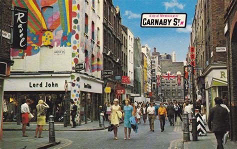 Carnaby Street Postcard Flashbak