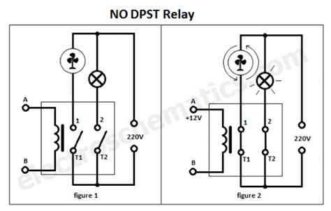 DPST Relay Double Pole Single Throw