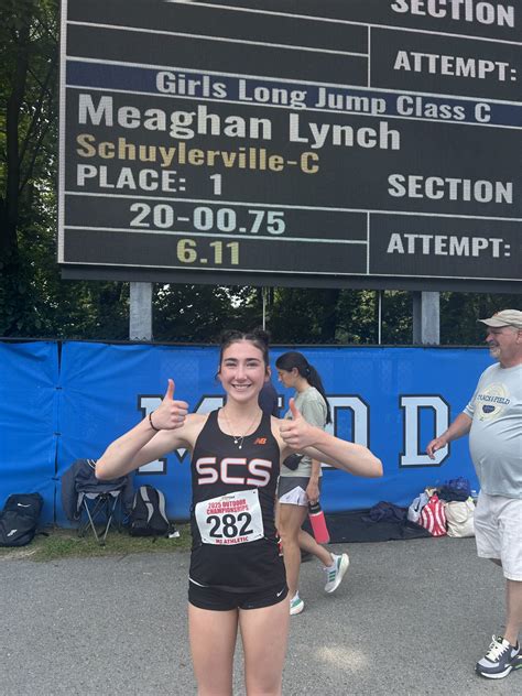 Meaghan Lynch Earns Class C State Title In Long Jump Schuylerville Central School District