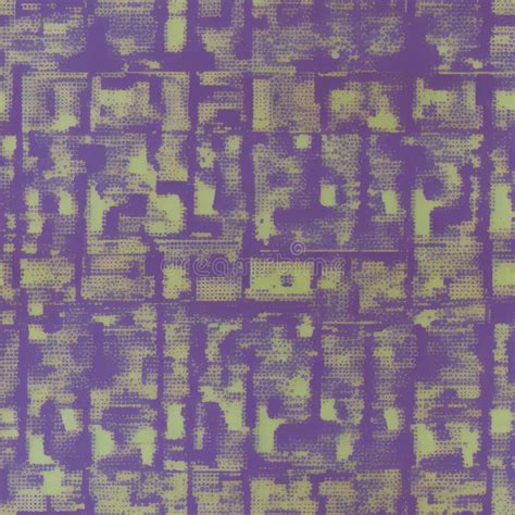 Abstract Purple Grid Overlay Pattern Abstract Pattern With Purple Grid Lines And Yellow Accents