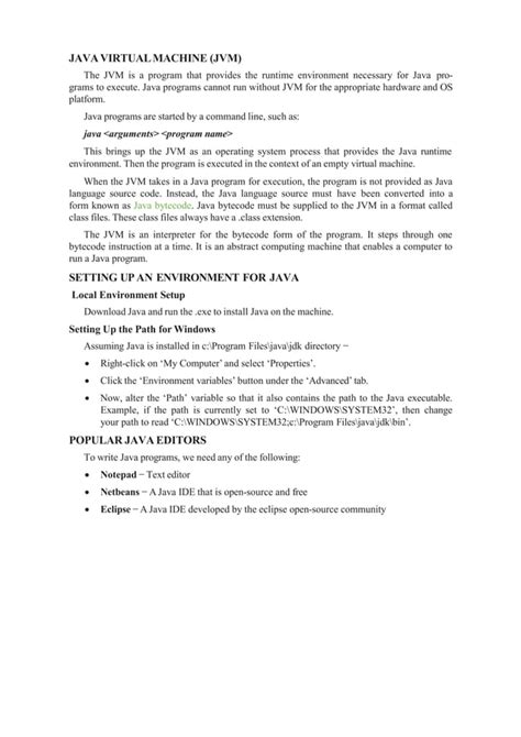 Java Basicspptx Programming Languages Computing