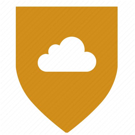 Cloud Security Shield Technology Weapon Icon Download On Iconfinder