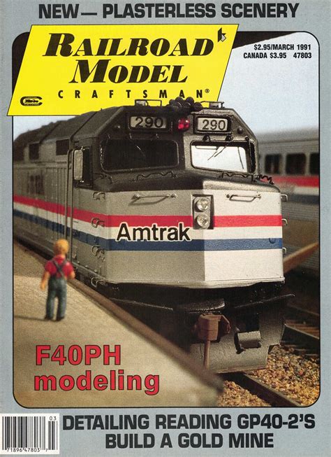 Railroad Model Craftsman March 1991 White River Productions
