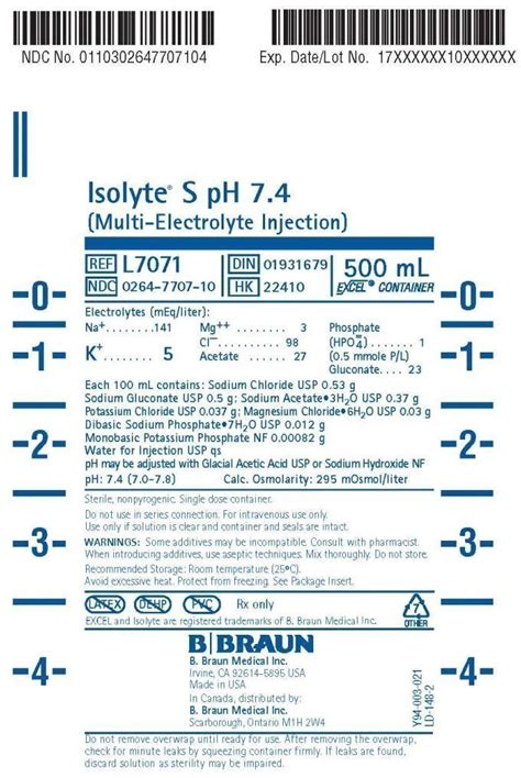 Isolyte S Ph 74 Fda Prescribing Information Side Effects And Uses