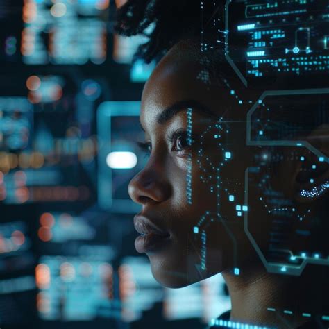 Female It Specialist Analyzing Cyber Security Threats Generative Ai Premium Ai Generated Image