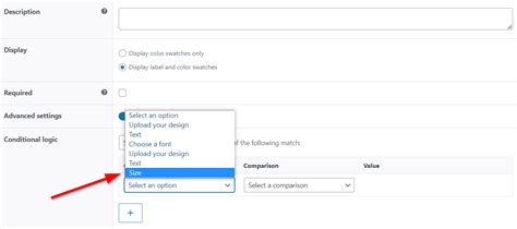 Setting Up Conditional Logic For Woocommerce Product Variations