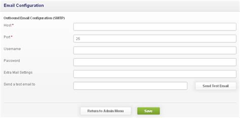 Outbound Email Smtp Crmme