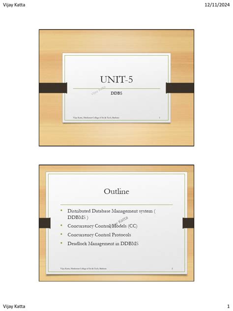 Unit 5 Ddbms Pdf Database Transaction Acid