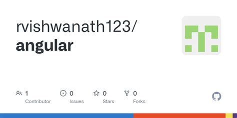 GitHub Rvishwanath123 Angular