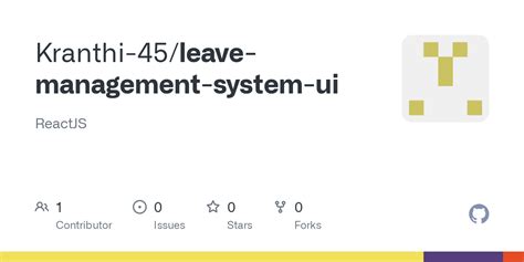 Github Kranthi Leave Management System Ui Reactjs
