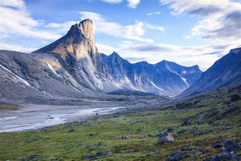 Auyuittuq National Park Peaks Trails And 3d Map Peakvisor