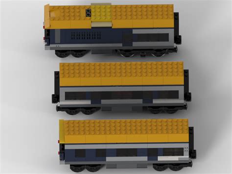 Lego Moc 60197 Alternate Build Nir 450 Class 3 Car Thumper Demu Train By Andy Ps Bricks