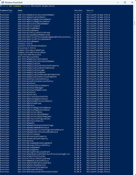 Microsoftgraphentra Powershell Module In Preview Icewolf Blog
