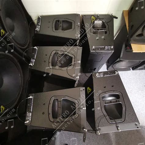 Q Audio Line Array Speaker Q V Double Inch Powered Line Array Pro Audio Q V Active