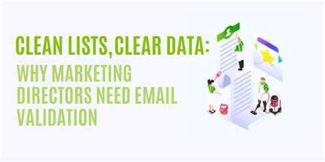 Why Marketing Directors Need Email Verification Clean Data Clear Results